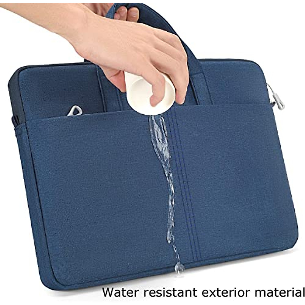 14-15 Inch Laptop Shoulder Bag for Acer Chromebook 14/HP Chromebook 14/Lenovo Chromebook 14, Asus Vivobook 14/Asus Zenbook 14, HP Chromebook x360 14, Lenovo Dell ASUS Acer HP 14 Laptop Case, Navy Blue