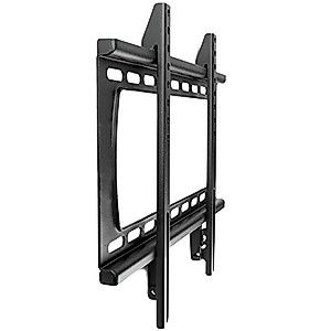 SunBriteTV Outdoor Weatherproof Fixed Mount for 37" - 80" TV Screens & Displays - SB-WM-F-L-BL (Black)