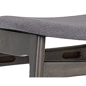 Sunpan Modern Dining Chair, Dark Grey