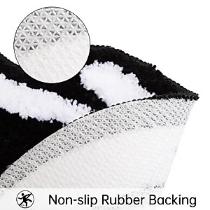 ACRYDECOR Creative Halloween Skull Face Shaped Rug Soft Bedroom Bedside Rug Non-Slip Playmats Floor Mat Living Room Mats (23.2X21.7 Inch)