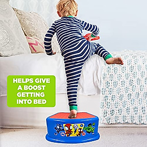 Ginsey Spidey and His Amazing Friends Team Up Step Stool - Kids Step Stool, 1 Count, 1.07 pounds