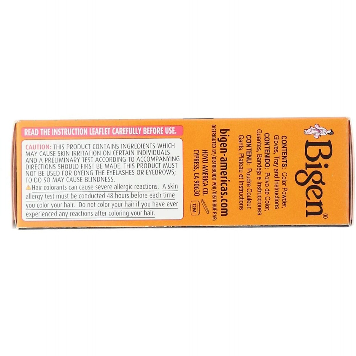 Bigen Permanent Powder Hair Color 59 Oriental Black 1 ea (Pack of 2)