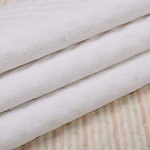 Diaper Changing Pad, 3 Pack Twoworld Ecological Cotton Breathable Multi-Function Waterproof Changing Pads Washable Resuable Diapers Liners Mat (Brown)