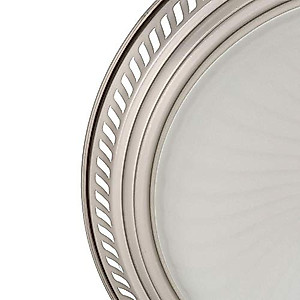 Air King DRLC702 Round Bath Fan with Light, Nickel