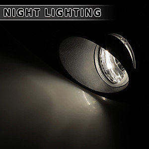 AUTOWIKI Fog Lamp Lights Assemblies For 2010 2011 2012 2013 2014 2015 2016 2017 2018 2019 2020 Dodge Journey 1 Pair