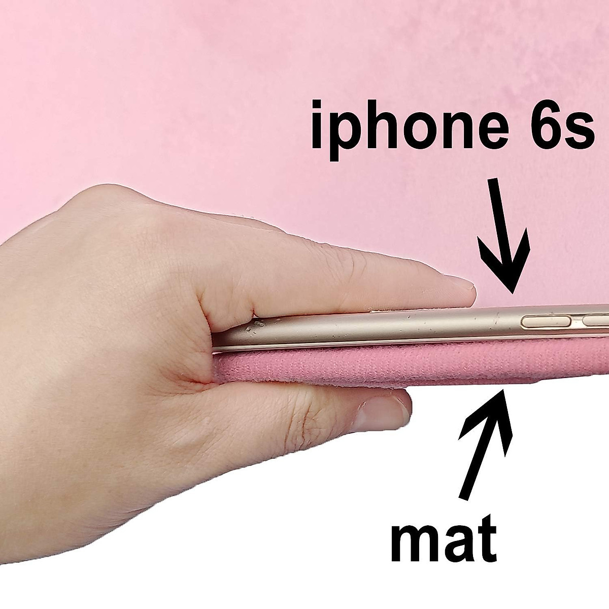 WERSHOW Hexagon Coral Rug - Ultra Soft Carpet for Princess Castle Playhouse Bedroom Length 55" Girls Anti-Slip Bottom Play Mat Indoor and Outdoor Fun(Pink)