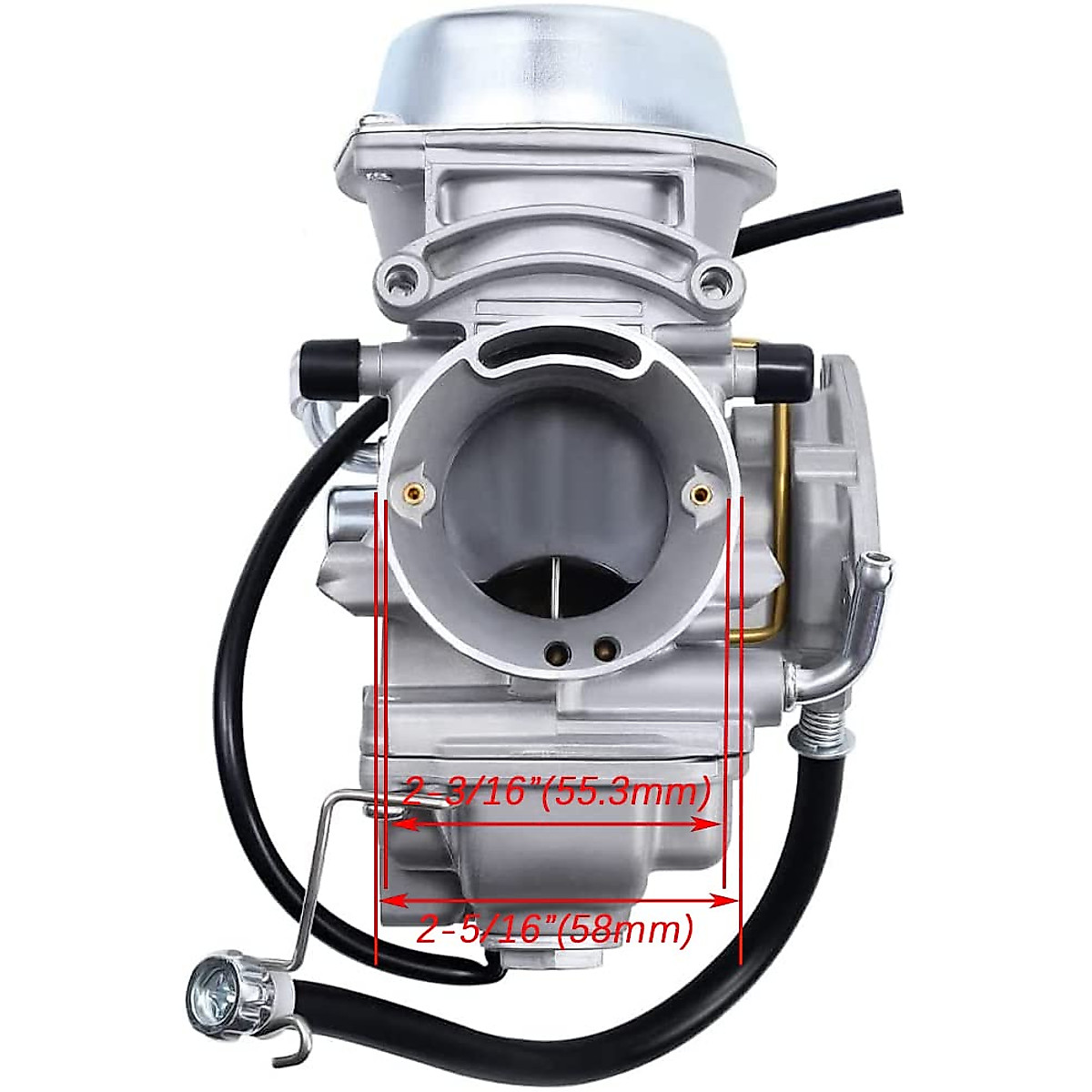Onsnail Carburetor for Polaris Sportsman 500 4X4 HO 2001-2005 2010-2012(Only HO)/Polaris Scrambler 500 4X4 1997-2009/Polaris Worker 500/Polaris ATP 500