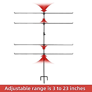 Atflbox Adjustable Shooting Target Stand with 10pcs Target Papers for Outdoor, Paper Targets Holder for Backyard Shooting, Suitable for BB Gun, Airsoft, Airgun, Pellet, Rifle