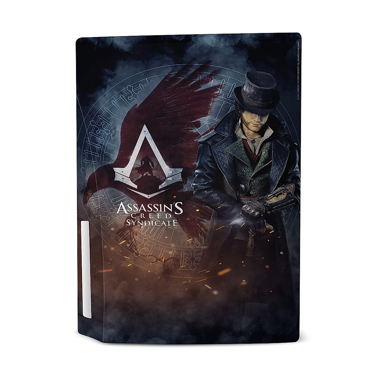 Head Case Designs Officially Licensed Assassin's Creed Jacob Frye Syndicate Graphics Vinyl Faceplate Gaming Skin Decal Compatible With Sony PlayStation 5 PS5 Disc Console & DualSense Controller
