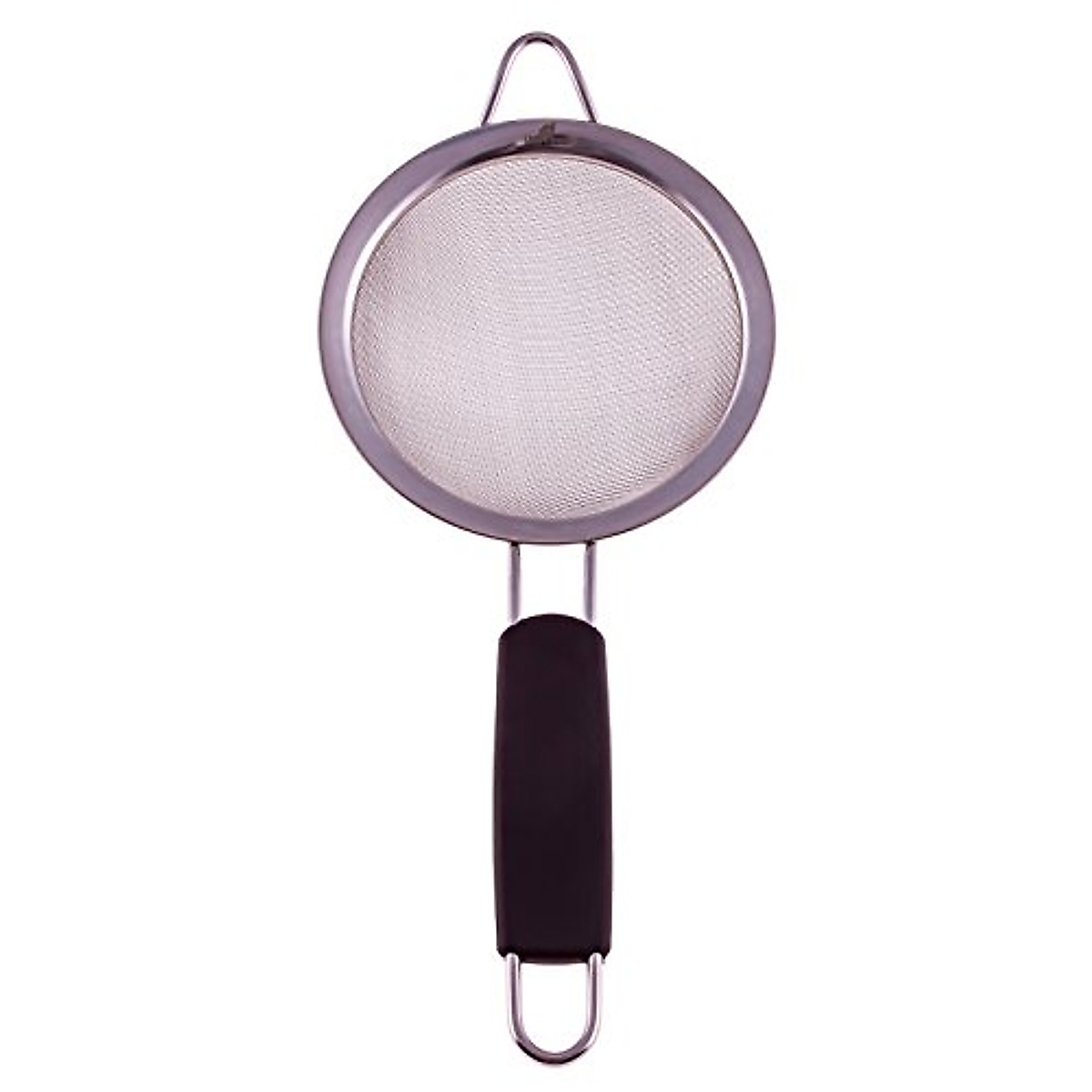 LiveFresh Fine Mesh Strainer with Non Slip Handle. Premium Stainless Steel Strainer for Quinoa, Tea, Soup, Sifting, Baking, Straining - 5-1/2 Inch