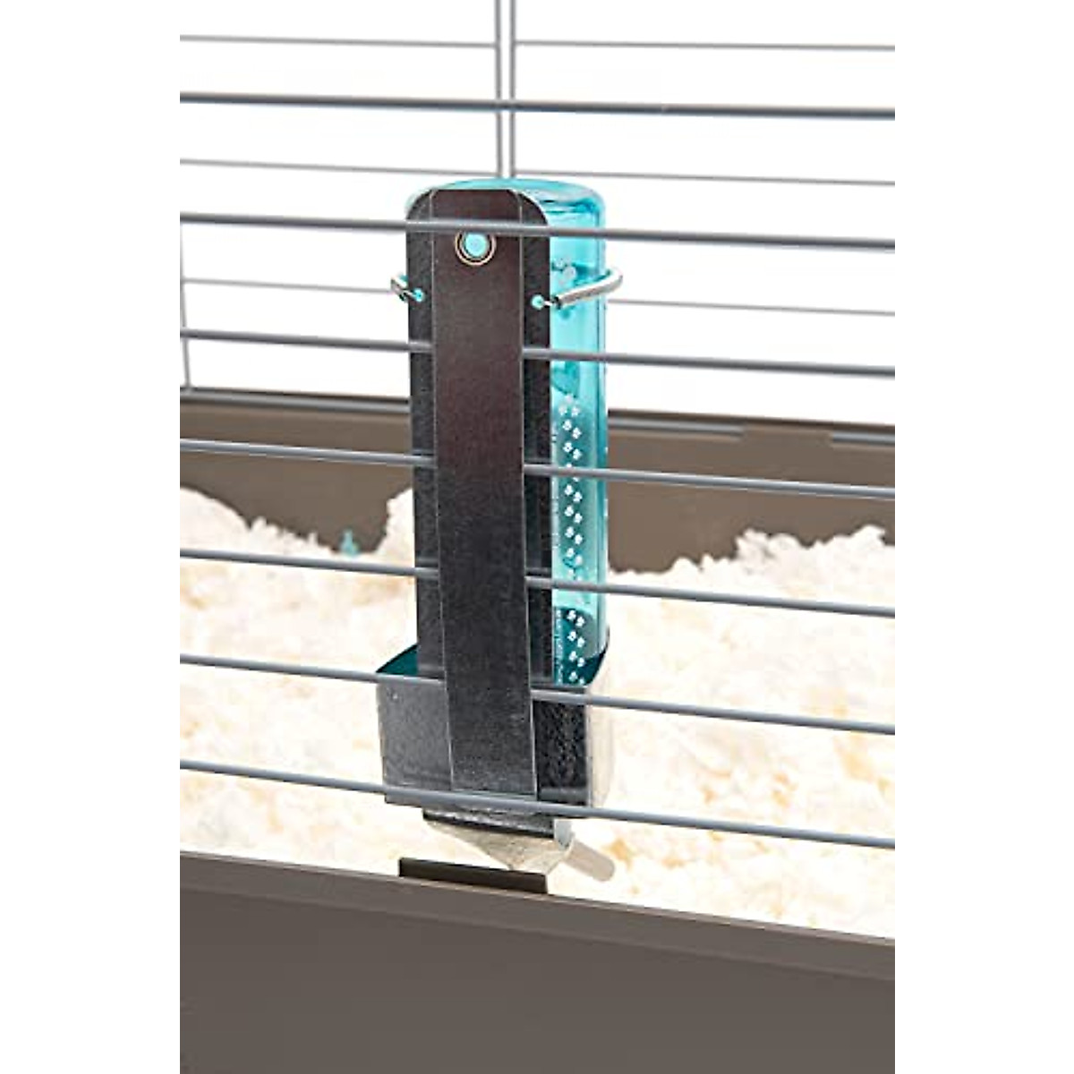 Lixit Wire and Aquarium Cage Water Bottle Chew Guard for Guinea Pigs, Rats, Rabbits, Ferrets Hamsters and Other Small Animals. (8oz with Bottle)