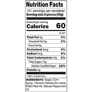 Starlight Peppermint Mints 5 lb Bag