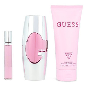 Women 3 Piece Gift Set with 2.5 Oz by Guess NEW For Women
