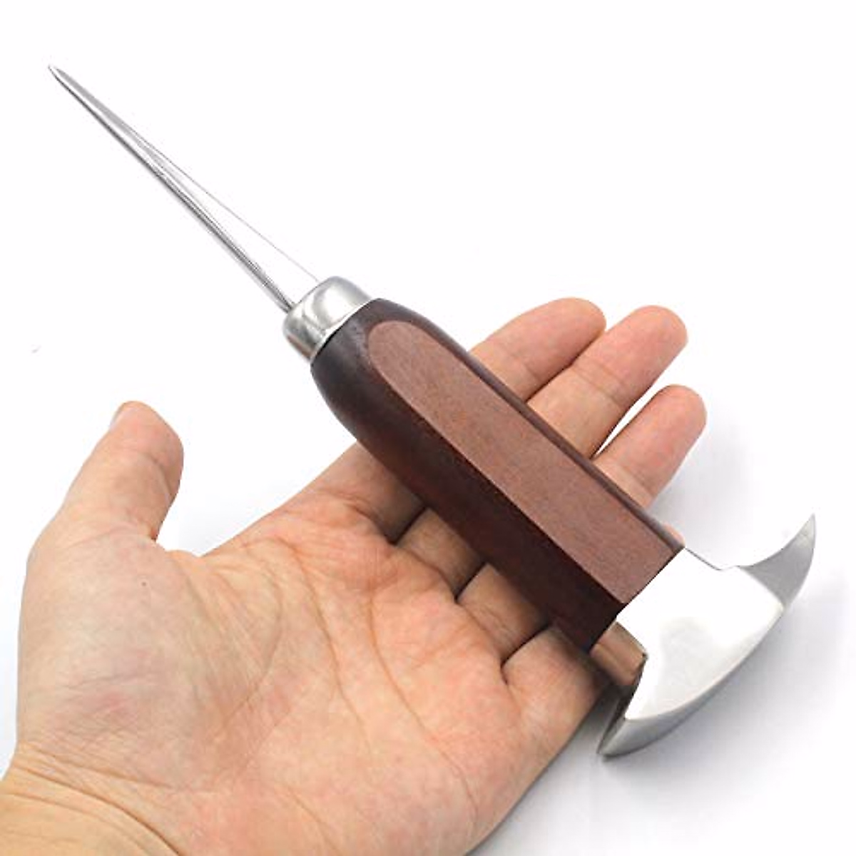 Ice Pick Stainless Steel, Ice Picks for Breaking Ice, Ice Chisel with Wood Handle, Ice Picks for Kitchen, Bars, Bartender, Best Ice Carving Tools