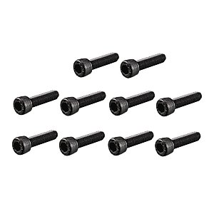 uxcell M5 x 20mm 12.9 Alloy Steel Hex Socket Head Cap Screws Bolt Black 30pcs