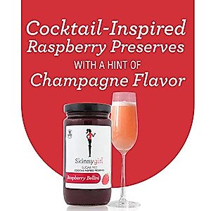 Skinnygirl Sugar Free Preserves, Raspberry Bellini, 10 Ounce