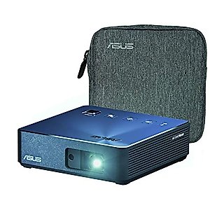 SUS ZenBeam S2 Portable Mini Wireless Projector with Speakers 500 Lumens Native 720P USB-C HDMI ( Renewed)