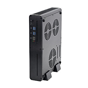 HUNSN 8K Mini PC, Gaming Computer, HTPC, Kodi, Core I9 10980HK, Windows 11 or Linux Ubuntu, BM33m, Wi-Fi 6, RTX1660S 6G Graphic, HDMI, 3 x DP, Full-Featured Type-C, 2 x LAN, 64G RAM, 1TB M.2 SSD
