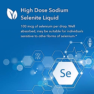 Allergy Research Group - Selenium High Dose Drops - Liver and Immune Support - 15 mL (0.50 fl oz)