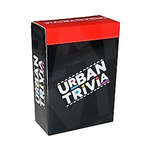 Urban Trivia Game - Black Card Game for The Culture! Fun Trivia on Black TV, Movies, Music, Sports, & Growing Up Black! Great Trivia for Adult Game Nights and Family Gatherings.