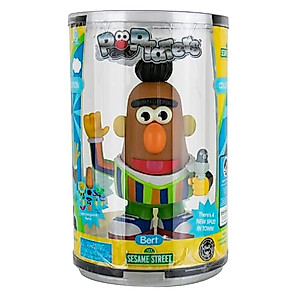 Poptaters Sesame Street Bert or Ernie - Includes 1 Character, Style Selected at Random, 14 Removable, Interchangeable Facial and Body Parts Including 1 Surprise Potato Head Piece - for Ages 8 and up