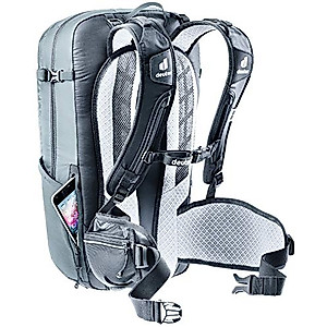 deuter Women's Flyt 18 SL Bicycle Backpack with Protector, Graphite Black, 18 l