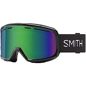 SMITH Range Asia Fit Snow Goggle - Black | Green Sol-X Mirror