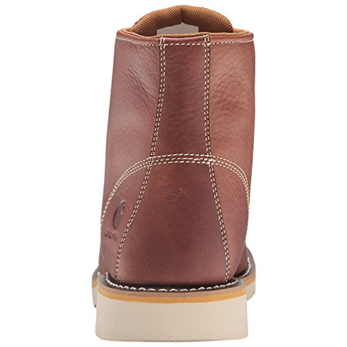 Carhartt mens 6 Inch Waterproof Wedge Soft Toe Work Boot, Tan, 9.5 US