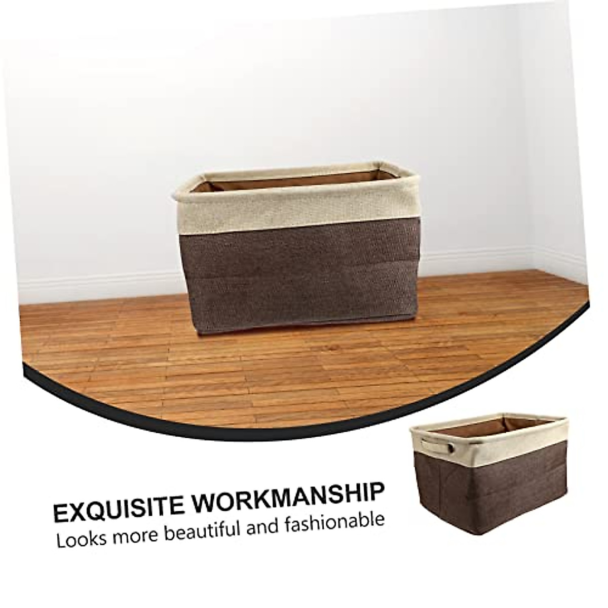 Abaodam 2 Pcs Pet Toy Basket Fabric Bins Toys Storage Organizer Organization and Storage Closet Woven Laundry Basket with Lid Home Storage Organizer Oxford Cloth Shelf Baby Clothing