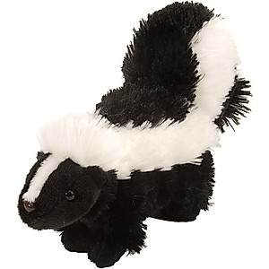 Wild Republic Skunk Plush, Stuffed Animal, Plush Toy, Gifts for Kids, Cuddlekins 8 Inches