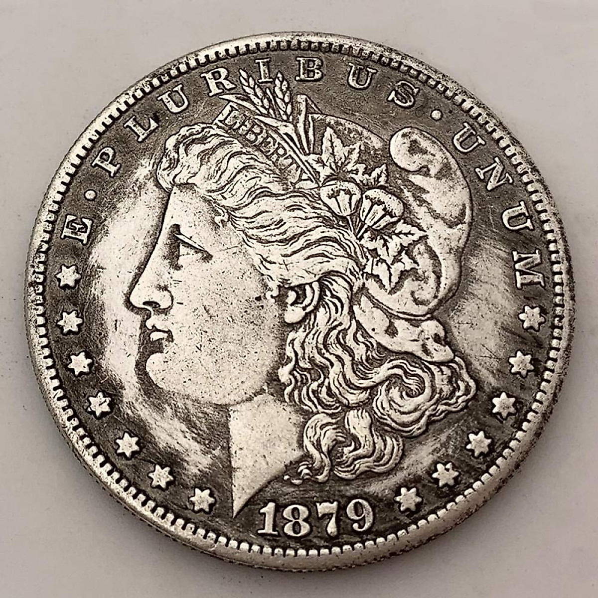 Exquisite Collection of Commemorative Coins 1879 American Silver Coin Morgan Silver Dollar Commemorative Coin Foreign Currency Eagle Yang Long Yang Silver Coin Ancient Coin Copper Silver Coin
