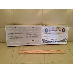 Guillow's 1903 Wright Brother Flyer Laser Cut Model Kit, Small