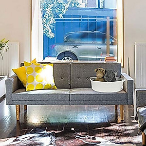 ICEBLUE HD White Cotton Rope Storage Basket Hand Towels Basket Cloth Material Organizer Cat Basket