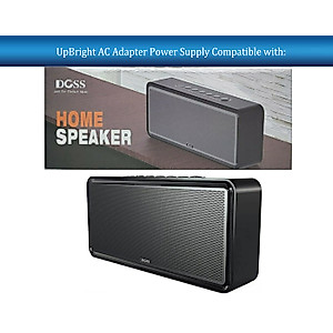 UpBright 12V AC/DC Adapter Compatible with DOSS SoundBox XL Bluetooth Home Speaker 32W 7.4V Battery 4330365186 DYS DYS624-120250W-1/K DYS624-120250-17429 DYS624-120250W-K 2.5A Power Supply Charger PSU