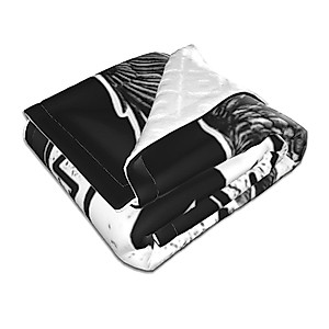 TPOKIM Lightweight Silky Cozy Warm Odin Thor God of Hammers Viking Fleece Baby Receiving Blanket Unisex for Stroller, Crib, Newborns,Baby Shower, Carseat 30x40Inch