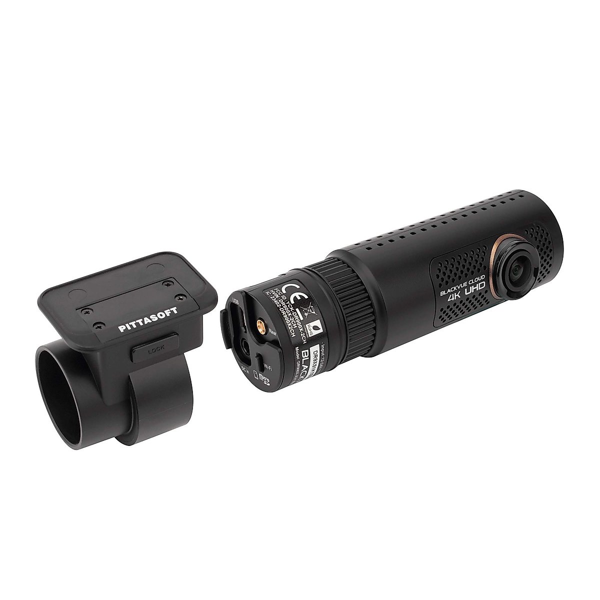 BlackVue DR900X-2CH with 64GB microSD Card | 4K UHD Cloud Dashcam | Built-in Wi-Fi, GPS, Parking Mode Voltage Monitor | LTE via Optional CM100 LTE Module