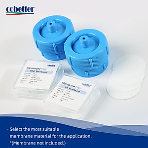 COBETTER 1 pcs/Pack Filter Holder Polypropylene Reusable for 47mm Disc Membranes Filter