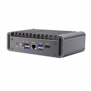 Firewall Hardware, OPNsense, VPN, Network Security Appliance, Router PC, I5 1135G7, HUNSN RS36, AES-NI, 6 x I211 Gigabit Nics, 4 x USB3.1, COM, HDMI, Fanless, 32G RAM, 256G SSD