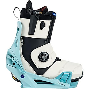 Burton Men's Step On Re:Flex Snowboard Bindings (Rock Lichen, Medium (8.5-10.5))