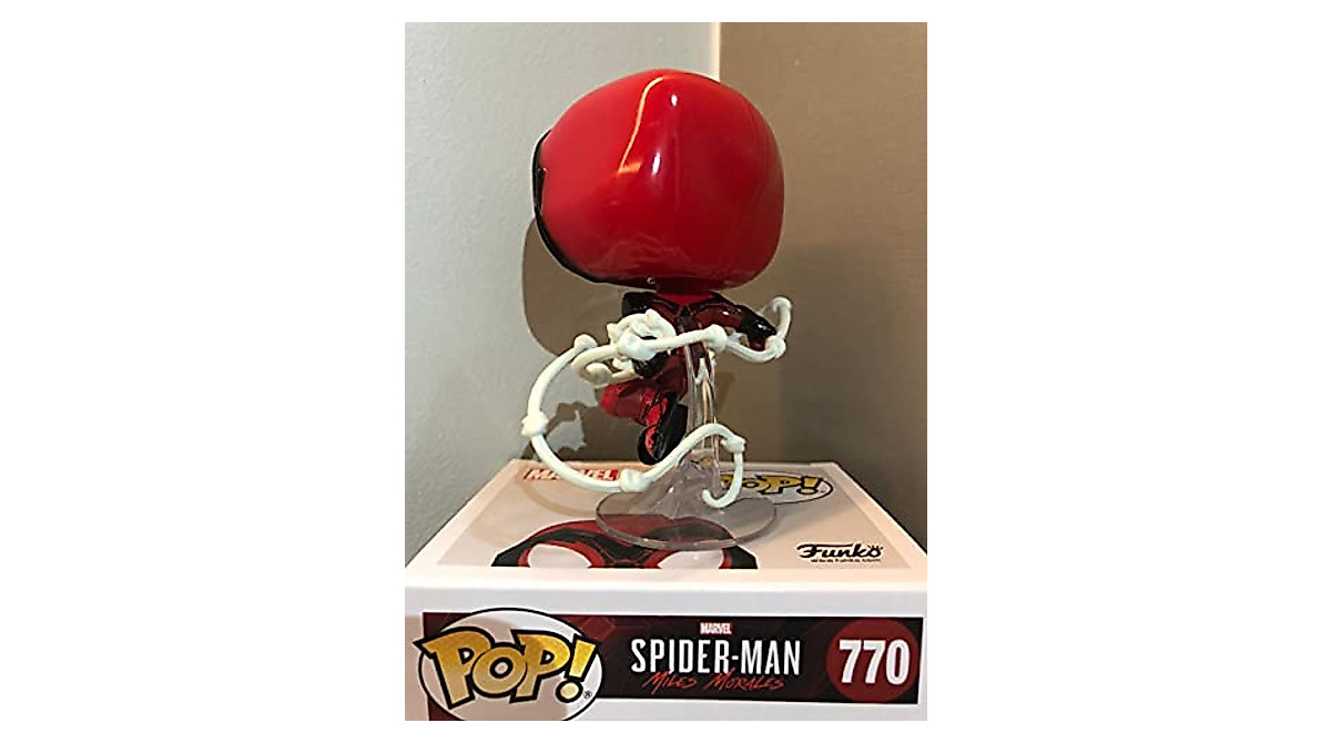 Funko Pop! Marvel’s Miles Morales Miles Red Suit Collectible Toy