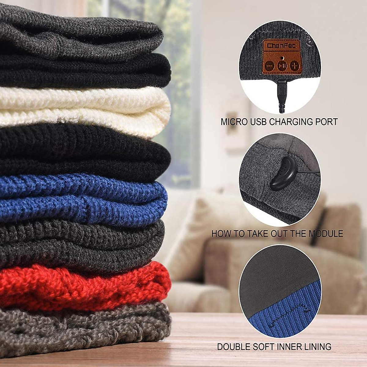 MP3 Player with Bluetooth 5.0, Portable Sport Clip Walkman 32GB with FM Radio Stopwatch Pedometer Voice Recorder for Sport Running Ultralight Wearable Music Player Grey