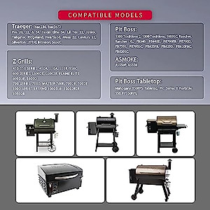 Universal PID Temperature Control Board Replacement for Pit Boss, Traeger, Z Grills and Asmoke Grill and Smoker by Meatender
