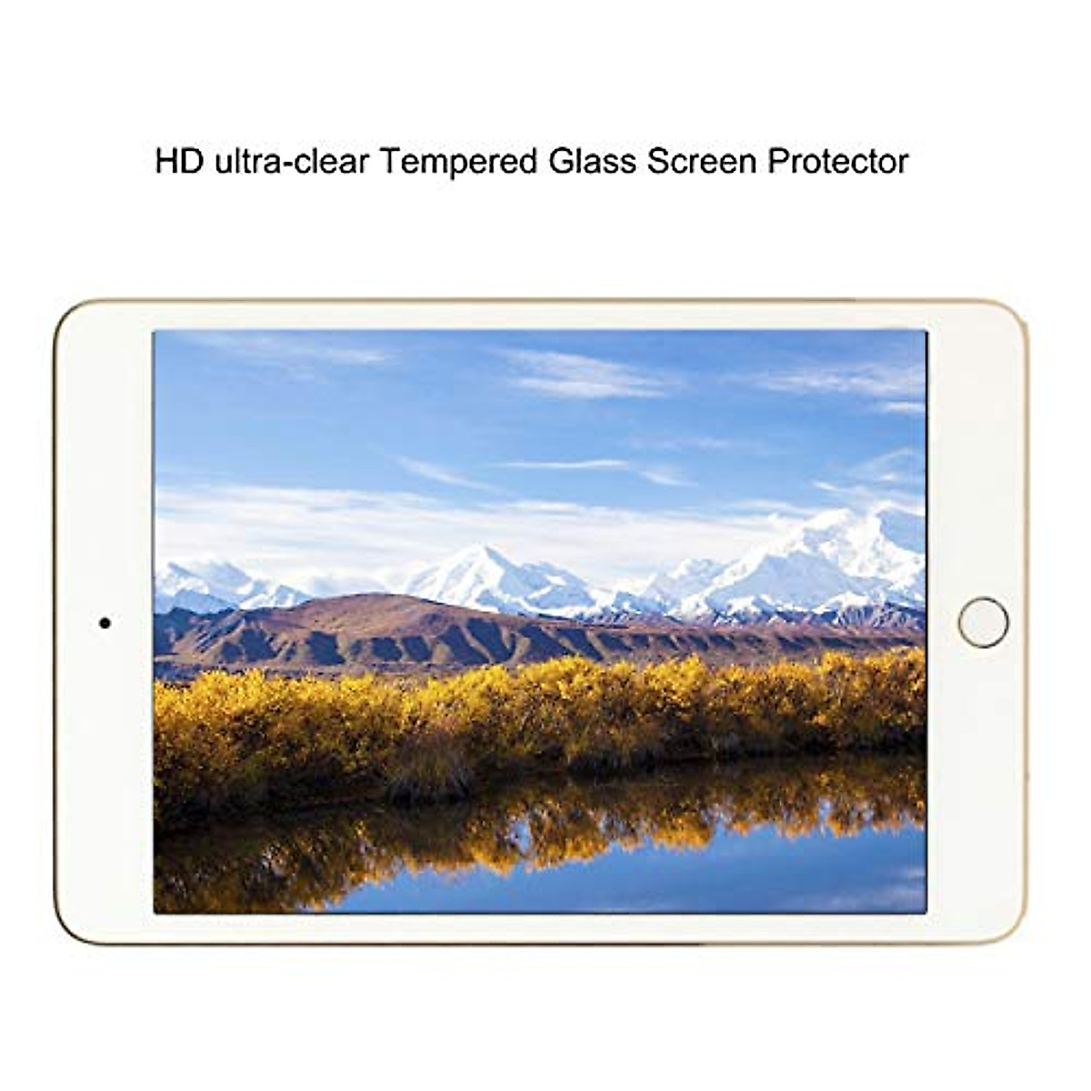 Ailun Screen Protector for iPad (9.7-Inch,2018/2017 Model,6th/5th Generation),iPad Air 1,iPad Air 2,iPad Pro 9.7-Inch 2016,Tempered Glass Film,Apple Pencil Compatible,Case Friendly