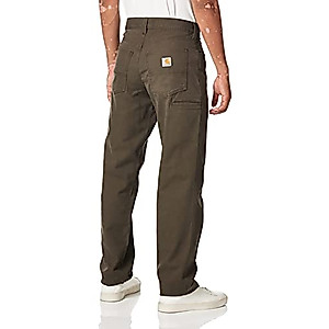 Carhartt Men's Rugged Flex Rigby Five Pocket -Pant, Dark Coffee, 34W X 32L