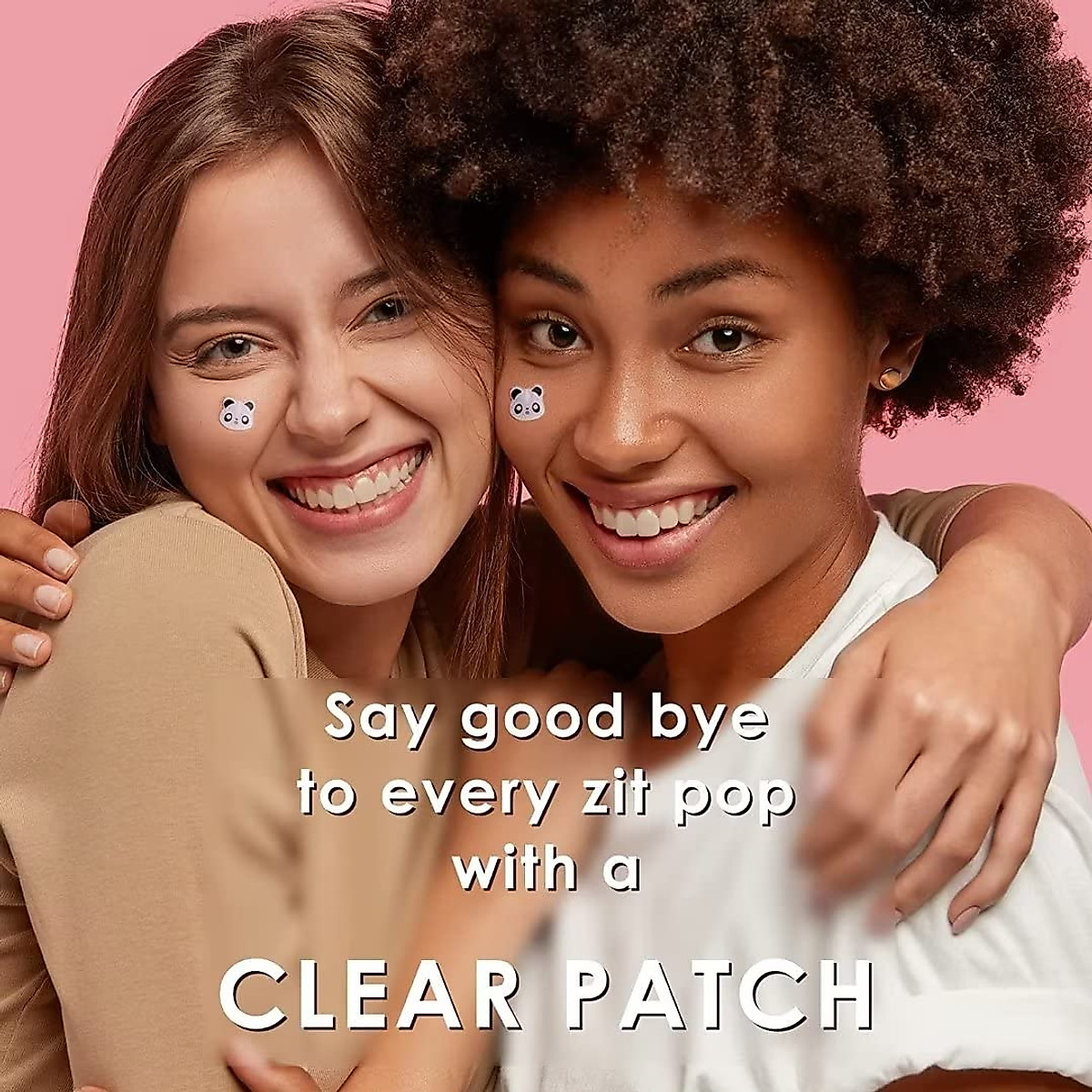 AUSLKA Panda Pimple Patches- 120 Patches, Hydrocolloid Spot Dots - Blemishes Patch - Facial Skin Care, For Zits, Blemishes, & Breakouts