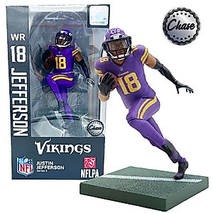 Imports Dragon NFL Justin Jefferson (Minnesota Vikings) 6" Figure Series 3