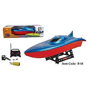 23" Balaenoptera Musculus Racing Boat (Red/Blue)