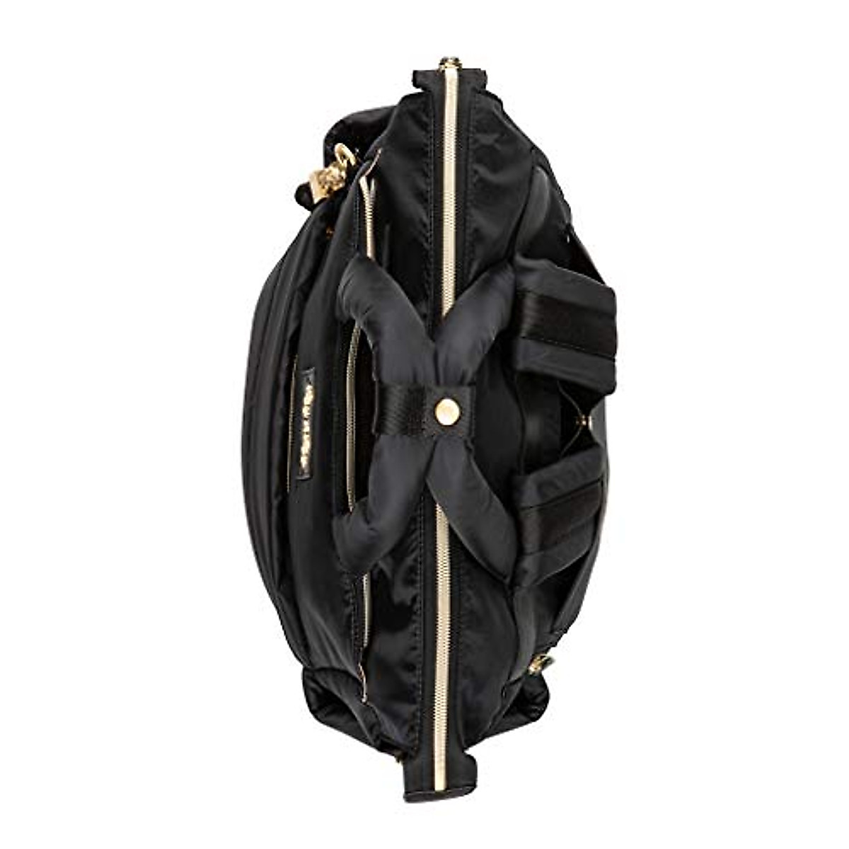 Itzy Ritzy Dream Convertible Diaper Bag Tote Backpack - Baby Diaper Bag with 14 Pockets, Changing Pad & More (Midnight Black)