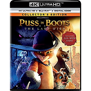 Puss in Boots: The Last Wish - Collector's Edition 4K Ultra HD + Blu-ray + Digital [4K UHD]