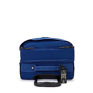 Kipling Spontaneous Small Rolling Luggage Deep Sky Blue